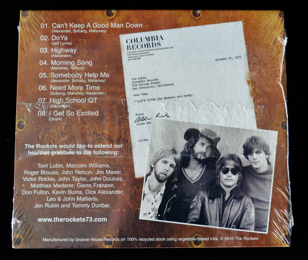 The Rockets "Re-entry" CD – Dan Alexander Audio