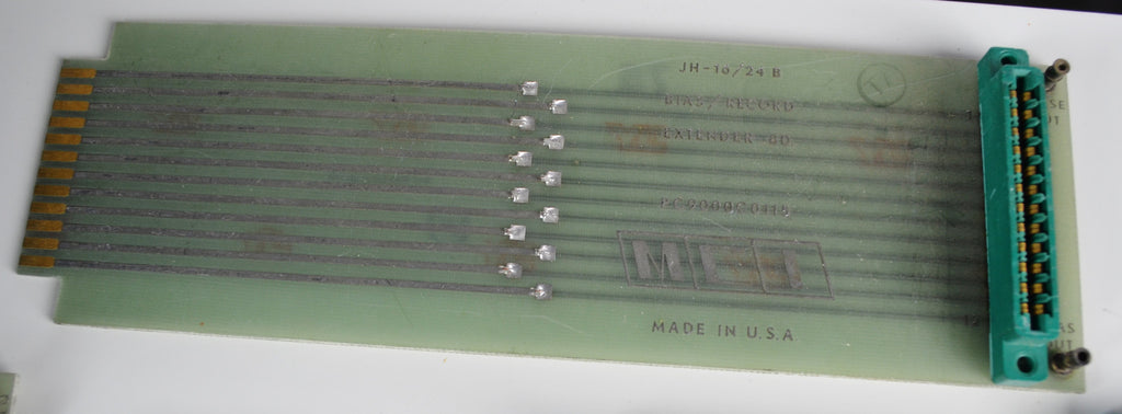 MCI Extender Cards Tape Machine – Dan Alexander Audio
