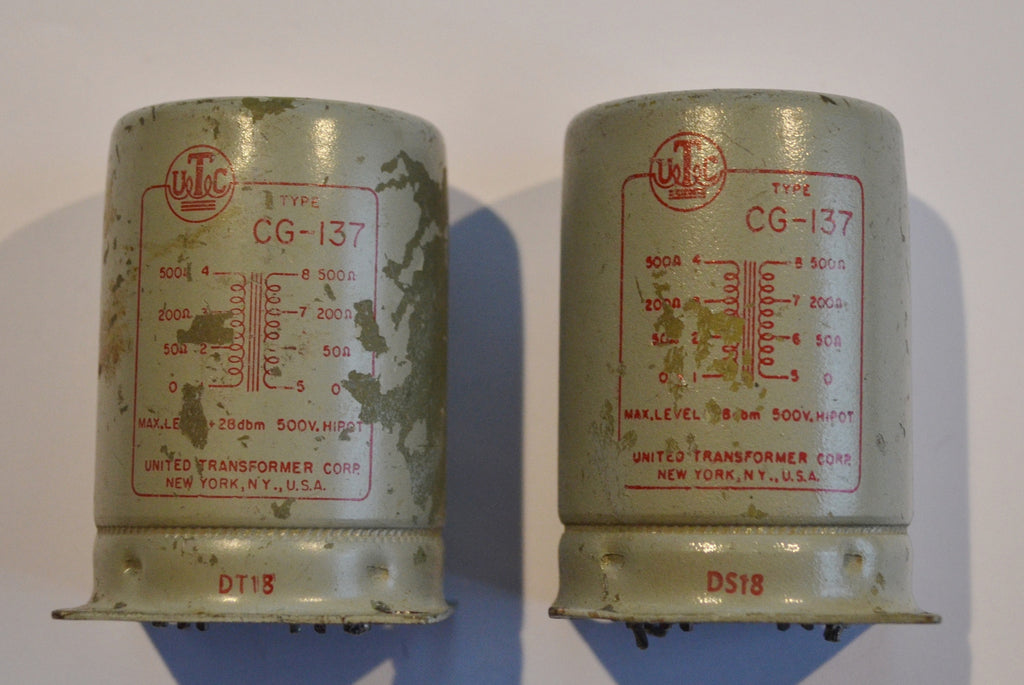 UTC CG-137 Transformers – Dan Alexander Audio