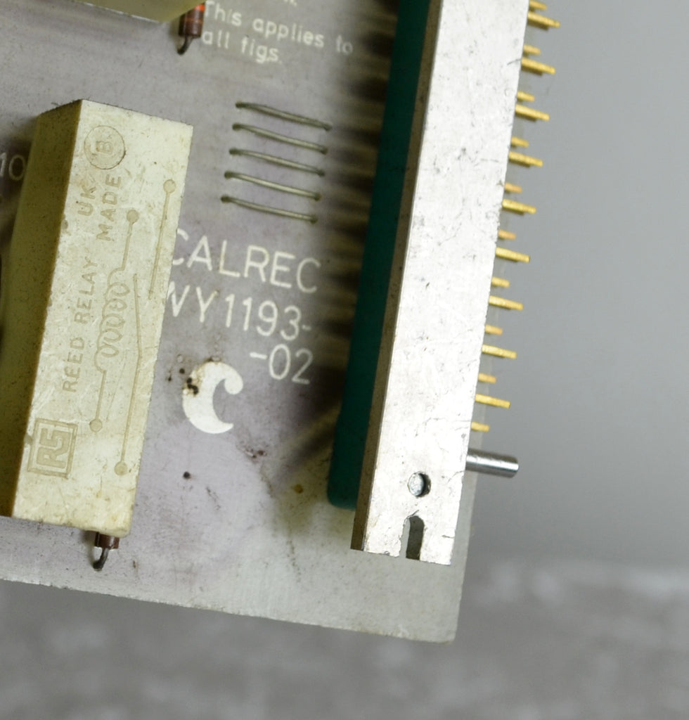 Calrec WY 1193-02 relay cards – Dan Alexander Audio