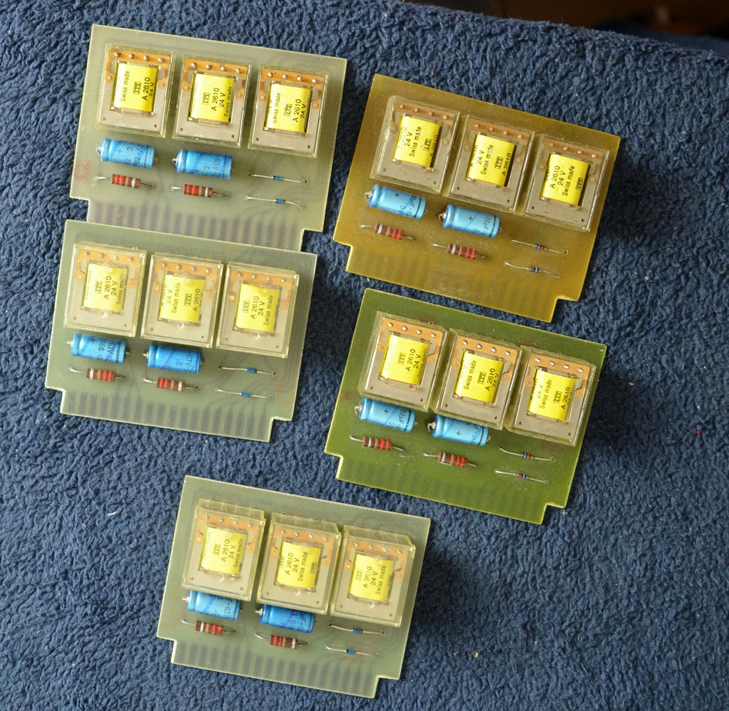 Neve Relay Boards Type B210 – Dan Alexander Audio