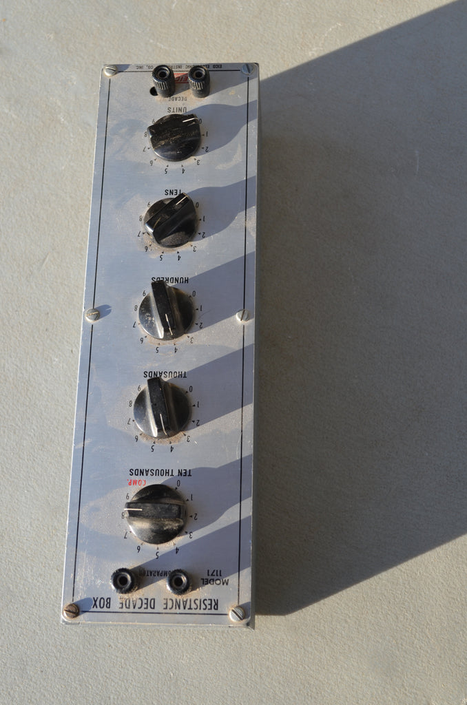 Eico Resistance Decade Box Model 11-71 – Dan Alexander Audio